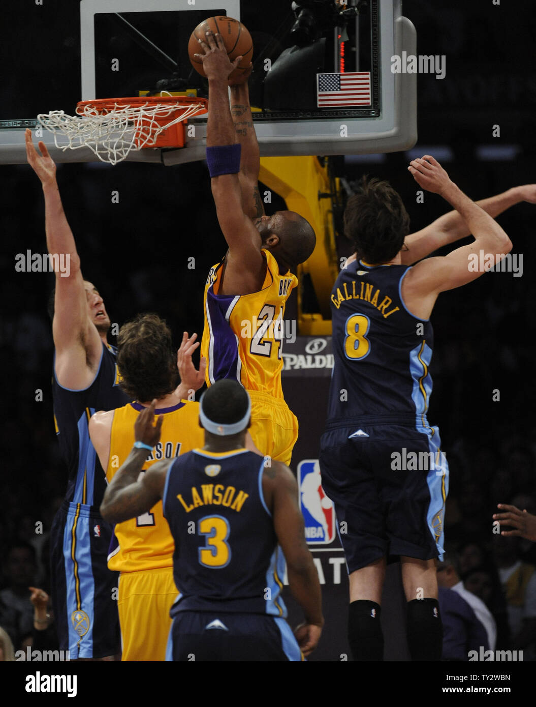 Los angeles lakers shooting guard kobe bryant hi-res stock photography ...