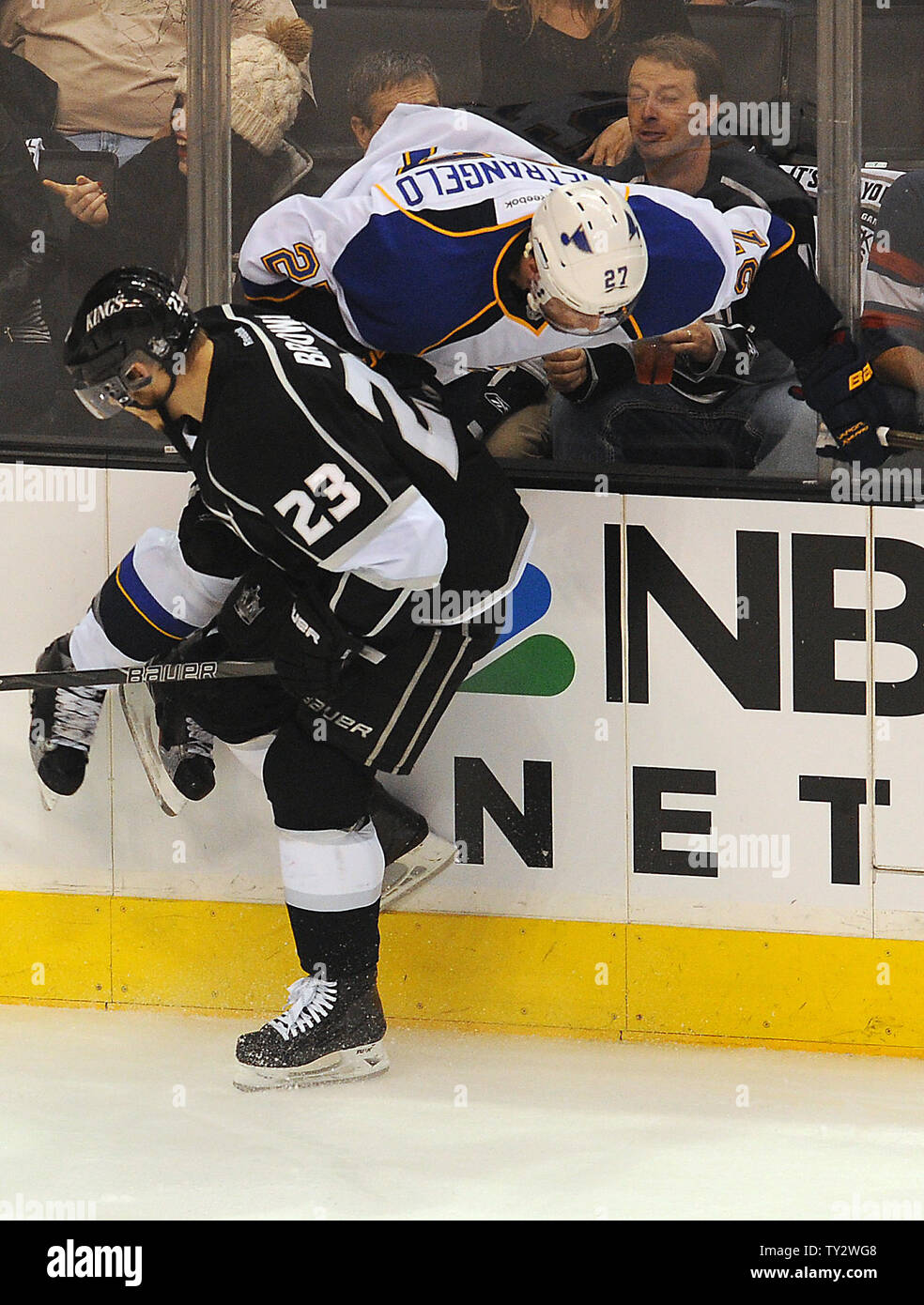 Dustin Brown Teeth Fixed