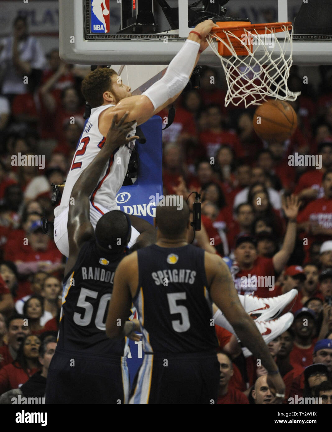 Zach Randolph Grizzlies Dunk
