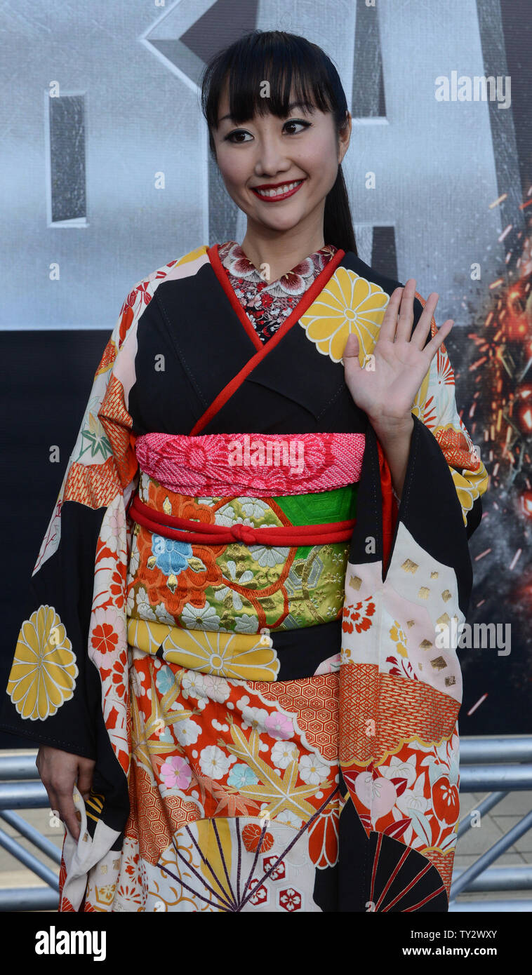 Leni Ito attends the premiere of motion picture sci-fi fantasy ...