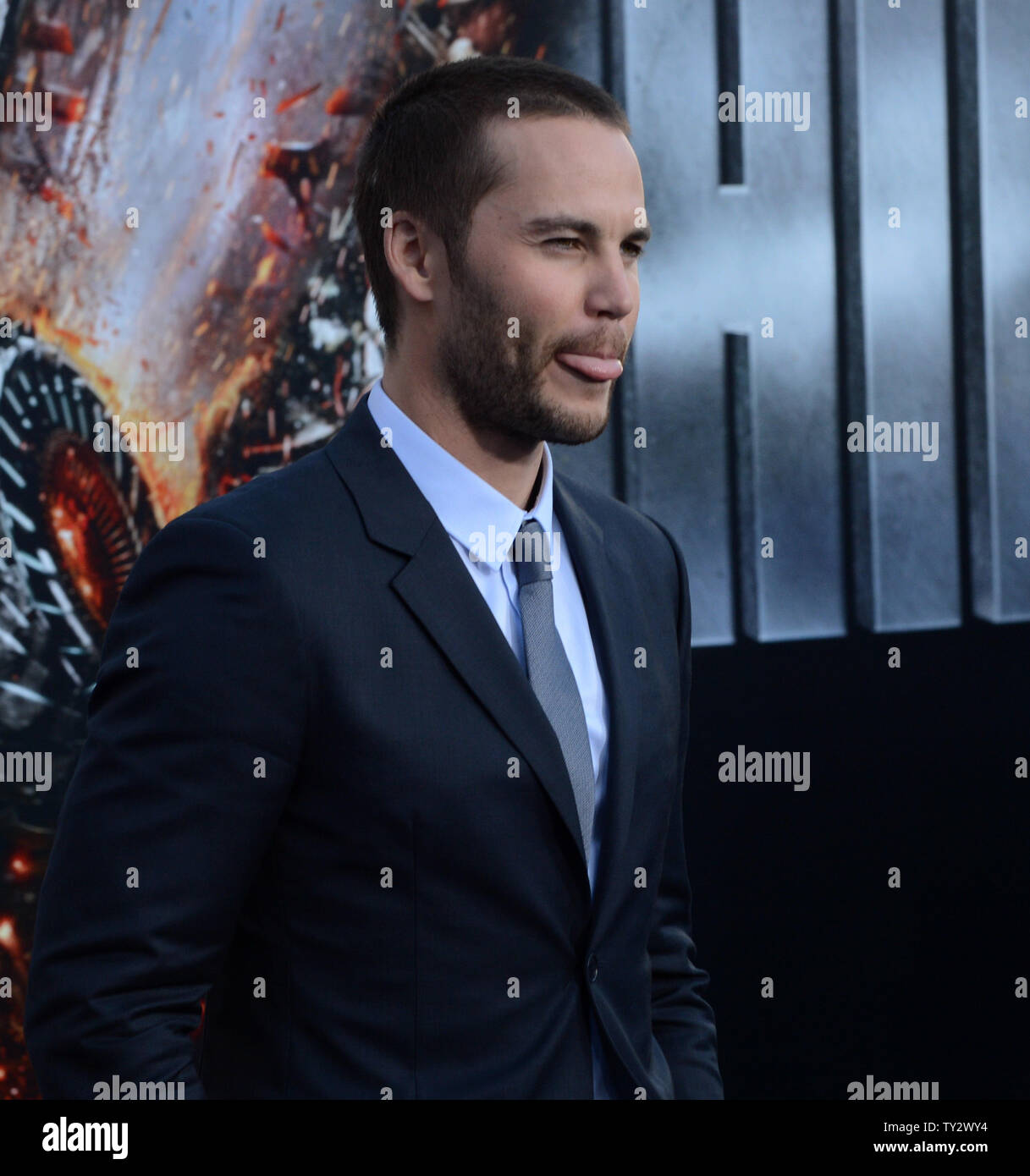 Taylor Kitsch, a cast member in the premiere motion picture sci-fi ...