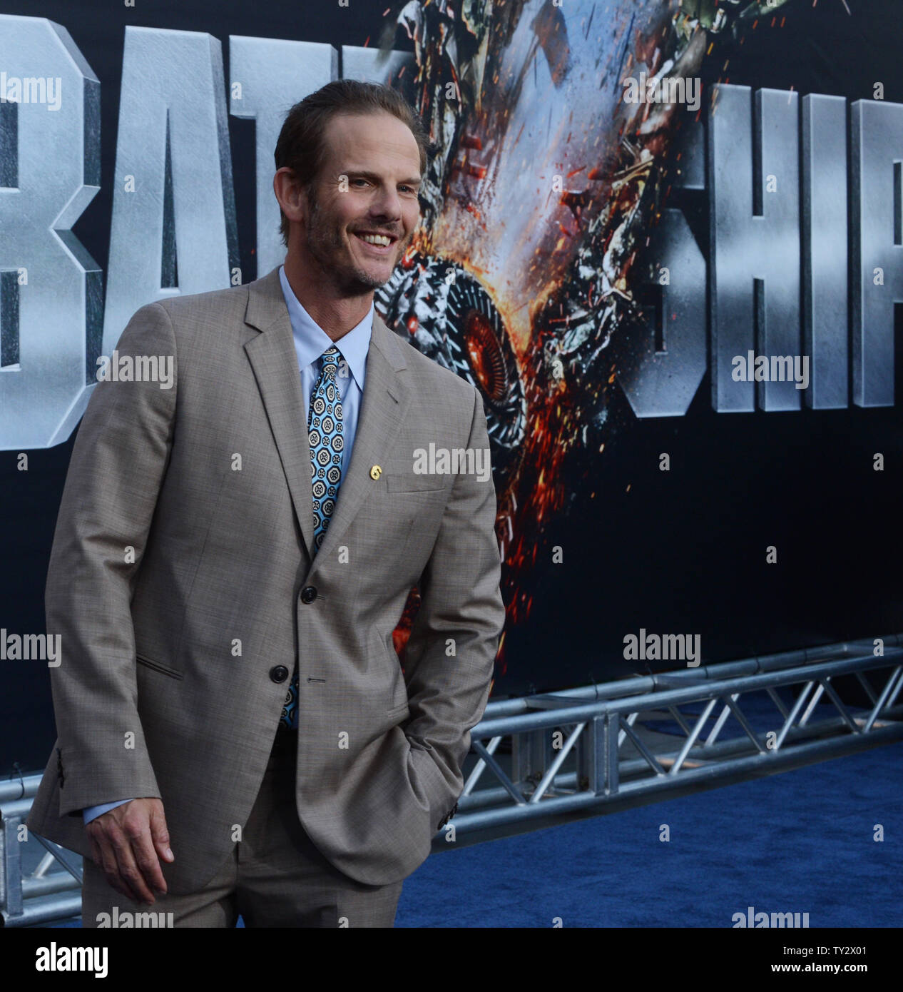 Director Peter Berg attends the premiere of his new motion picture sci ...