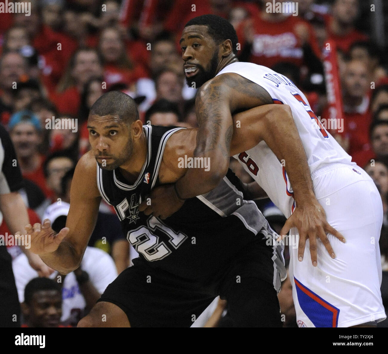 Deandre jordan tim duncan hi-res stock photography and images - Alamy