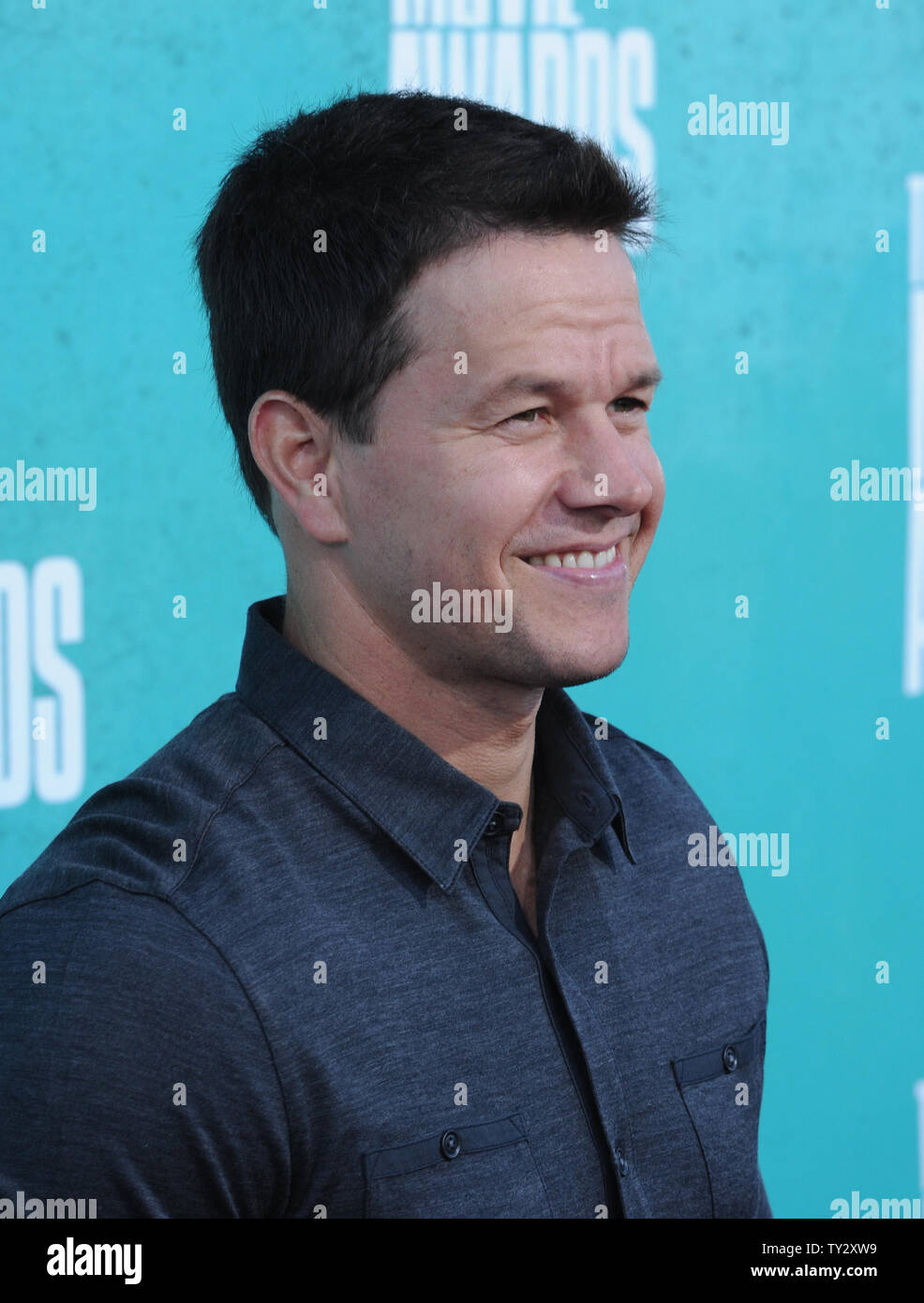 Actor Mark Wahlberg arrives at the MTV Movie Awards at the Gibson ...