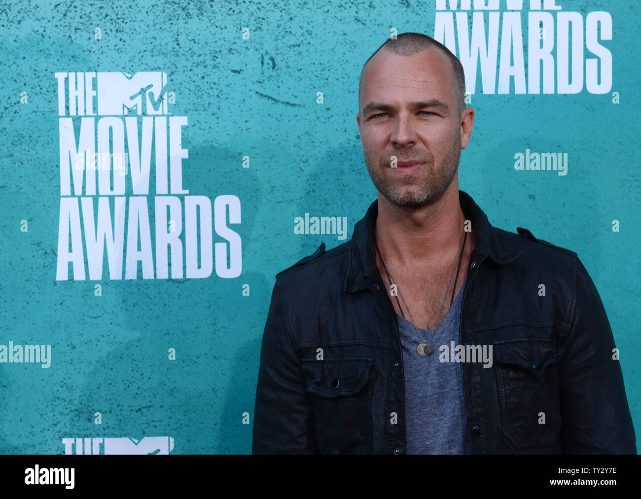 Actor JB Bourne arrives at the MTV Movie Awards at the Gibson ...