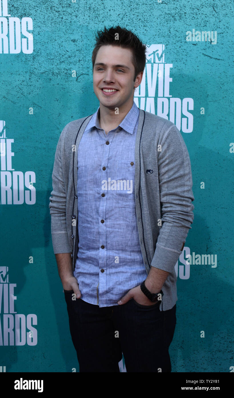 Actor Matthew Fahey arrives at the MTV Movie Awards at the Gibson ...