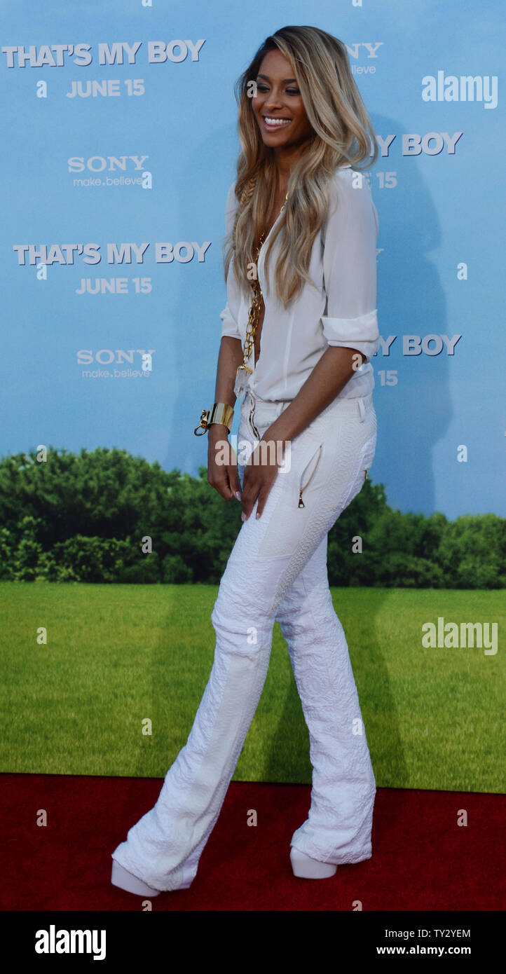Singer Ciara Harris, a cast member in the motion picture comedy "That's ...