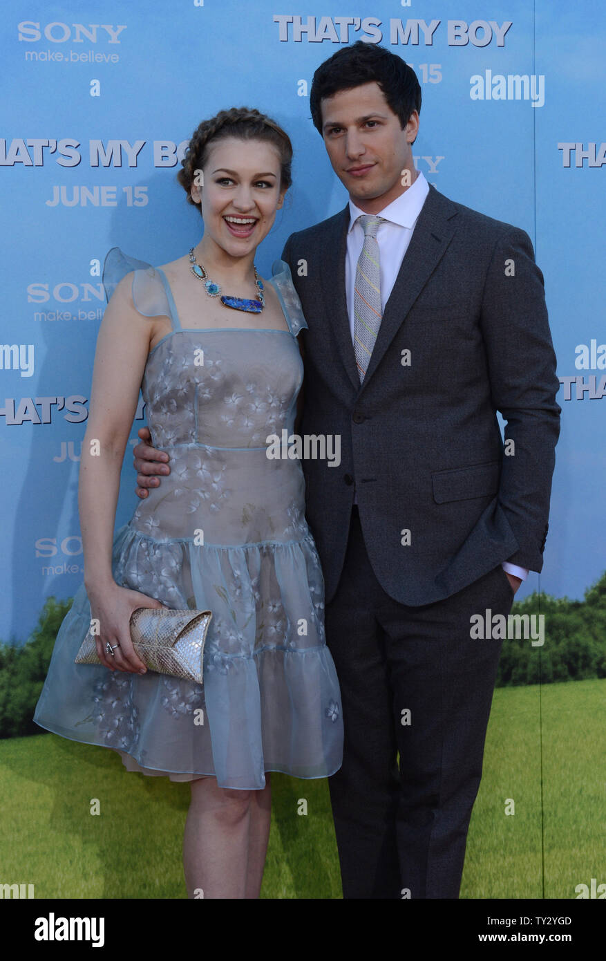 Actor Andy Samberg, a cast member in the motion picture comedy "That's ...