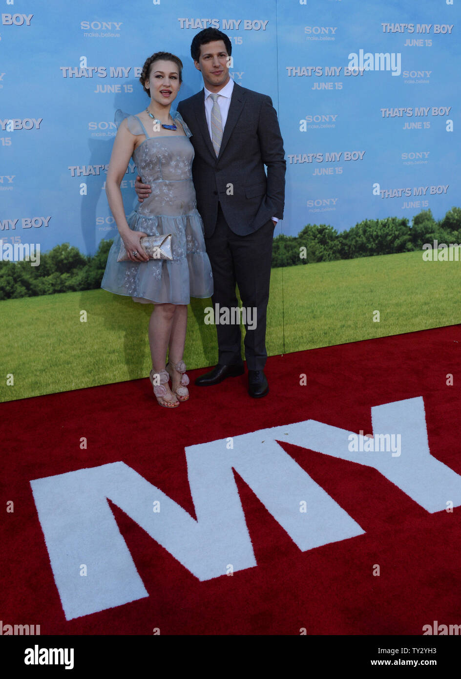 Actor Andy Samberg, a cast member in the motion picture comedy "That's ...