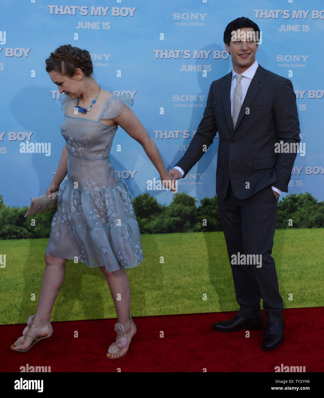 Actor Andy Samberg, a cast member in the motion picture comedy "That's ...