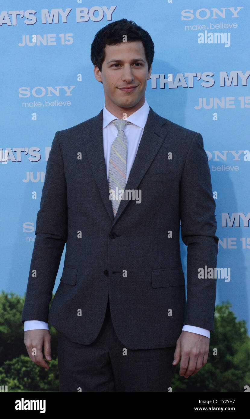 Actor Andy Samberg, a cast member in the motion picture comedy "That's ...