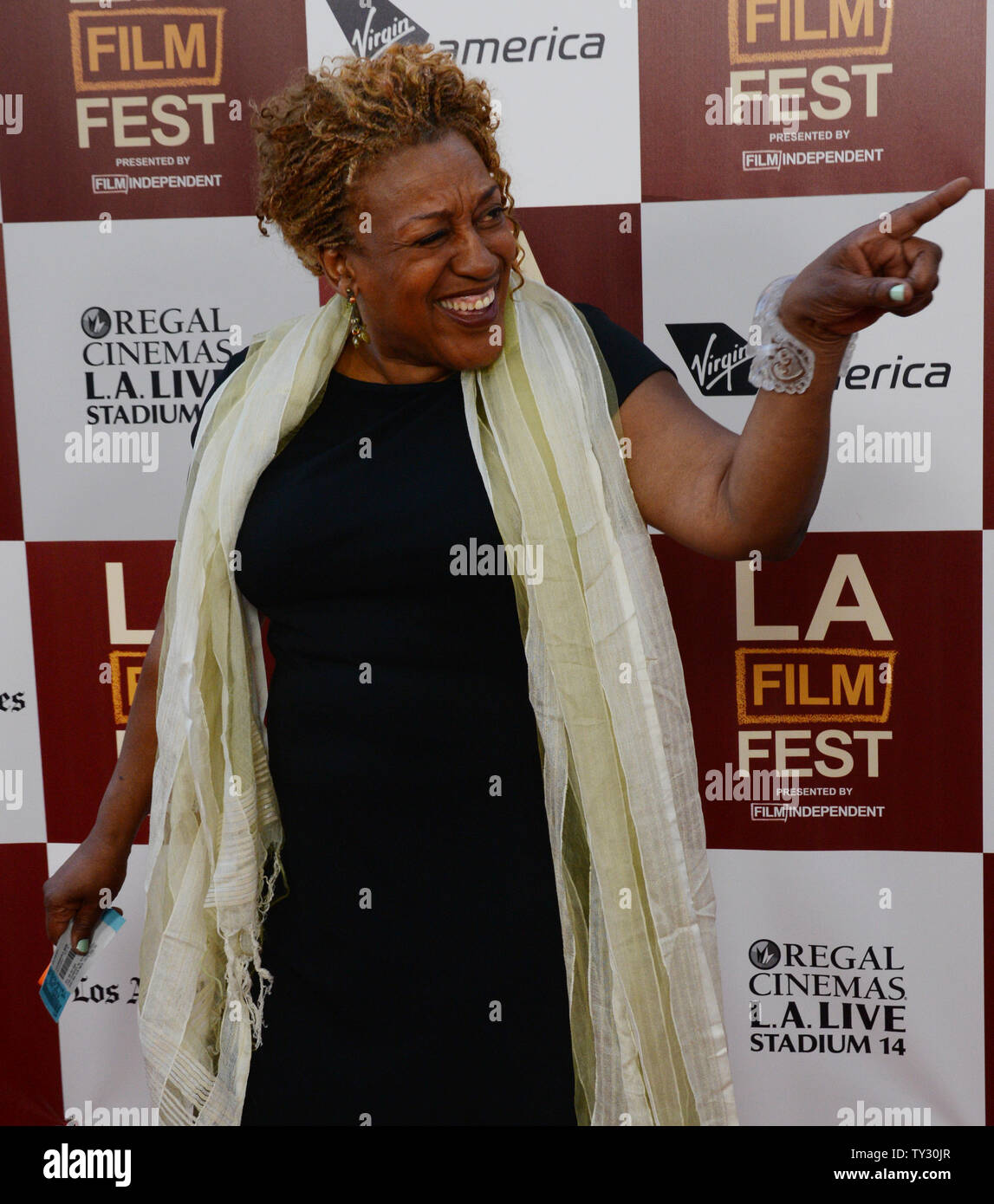 Actress CCH Pounder attends the premiere of the motion picture drama ...