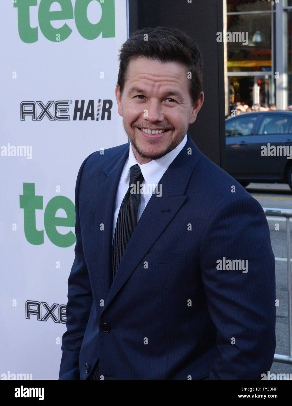 Actor Mark Wahlberg, a cast member in the motion picture comedy "Ted ...