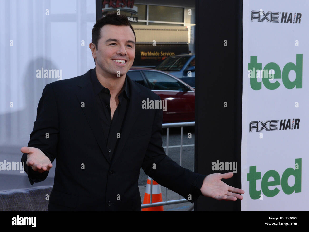 Seth macfarlane los angeles premiere hi-res stock photography and ...