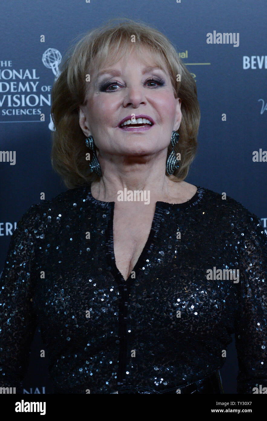 Barbara Walters appears backstage at the 39th annual Daytime Emmy ...