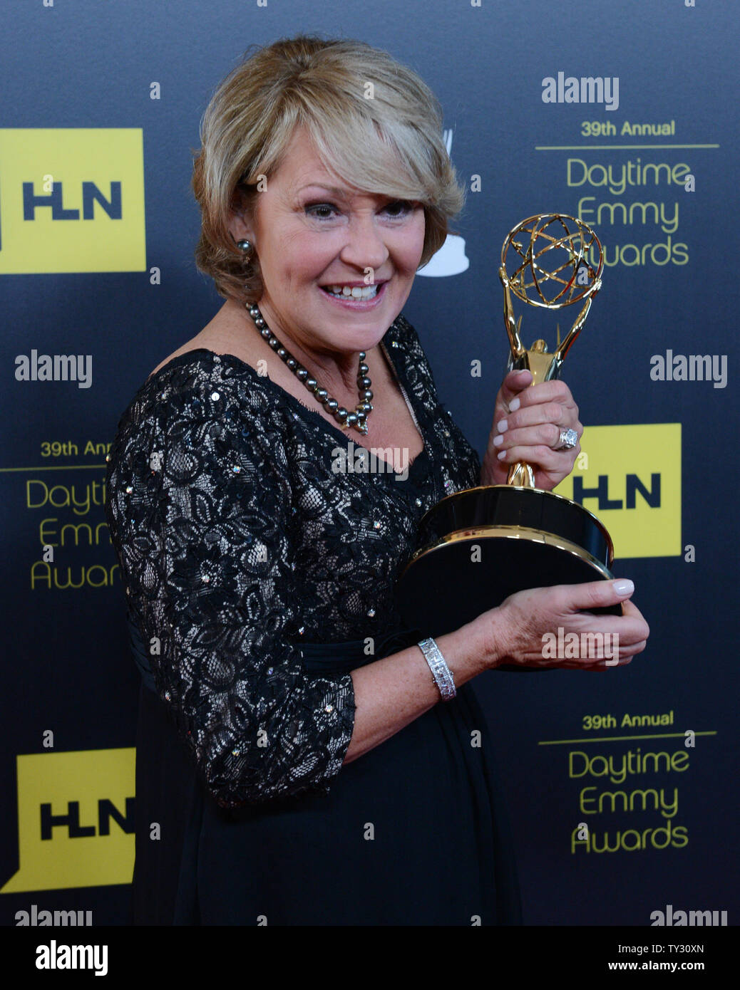 Judge Gunn appears backstage with the Outstanding Legal/Courtroom ...