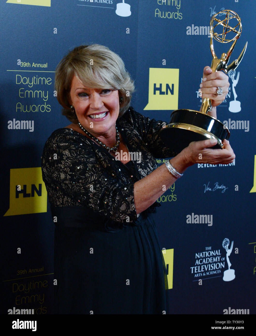 Judge Gunn appears backstage with the Outstanding Legal/Courtroom ...