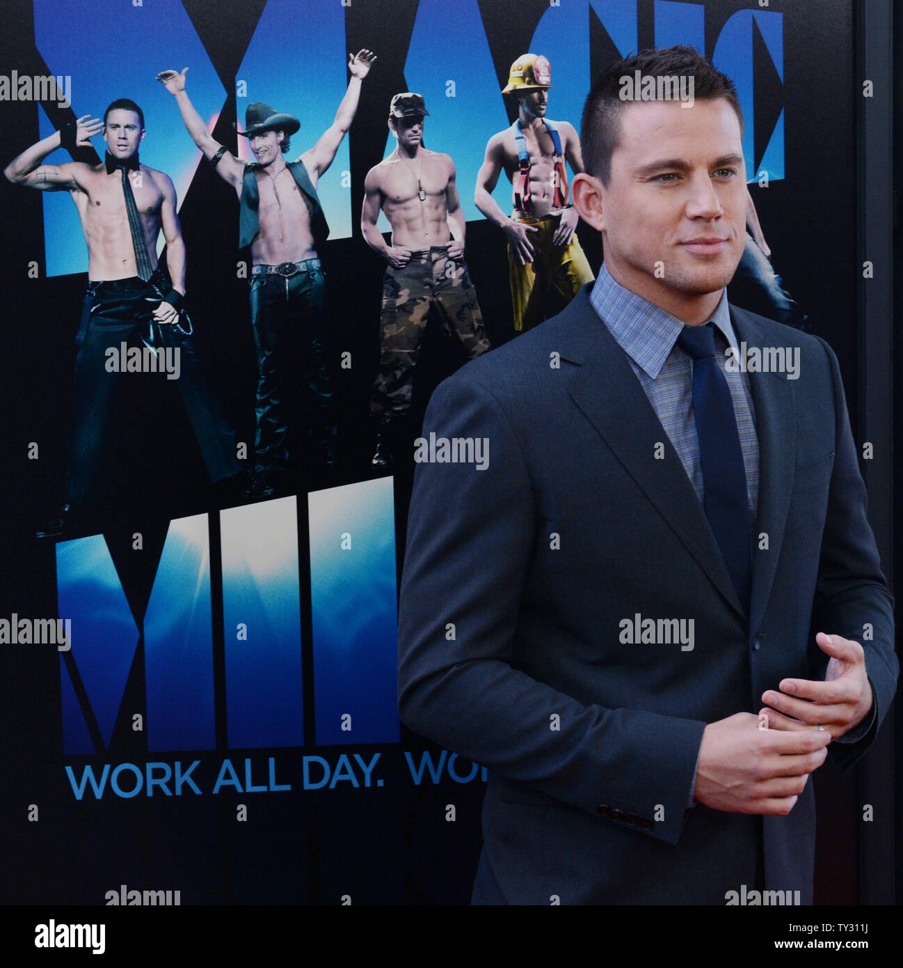 Actor Channing Tatum, a cast member in the motion picture dramatic ...