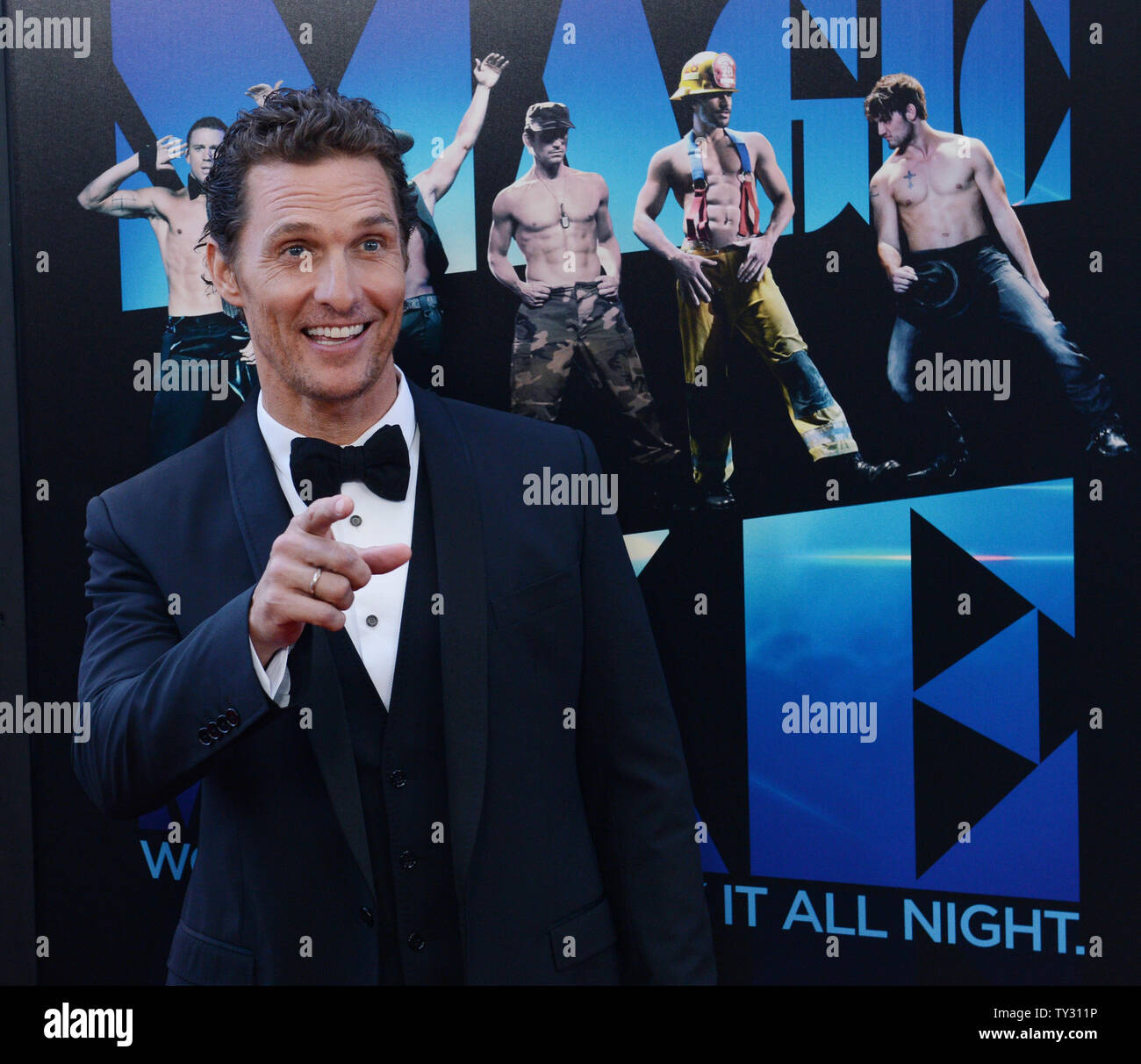 Actor Matthew McConaughey, a cast member in the motion picture dramatic ...