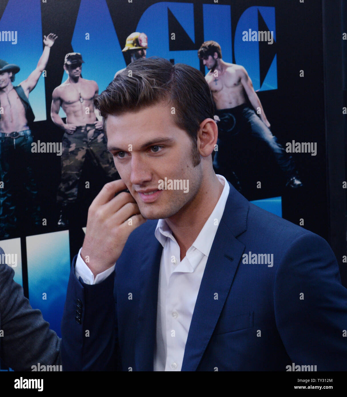 Actor Alex Pettyfer, a cast member in the motion picture dramatic ...