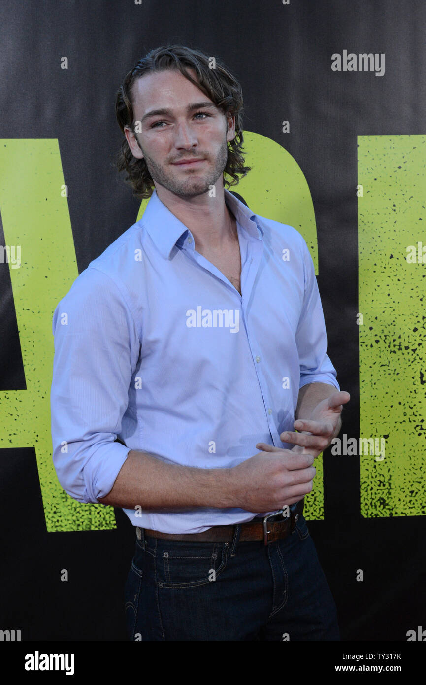 Actor Jake McLaughlin, a cast member in the motion picture crime ...