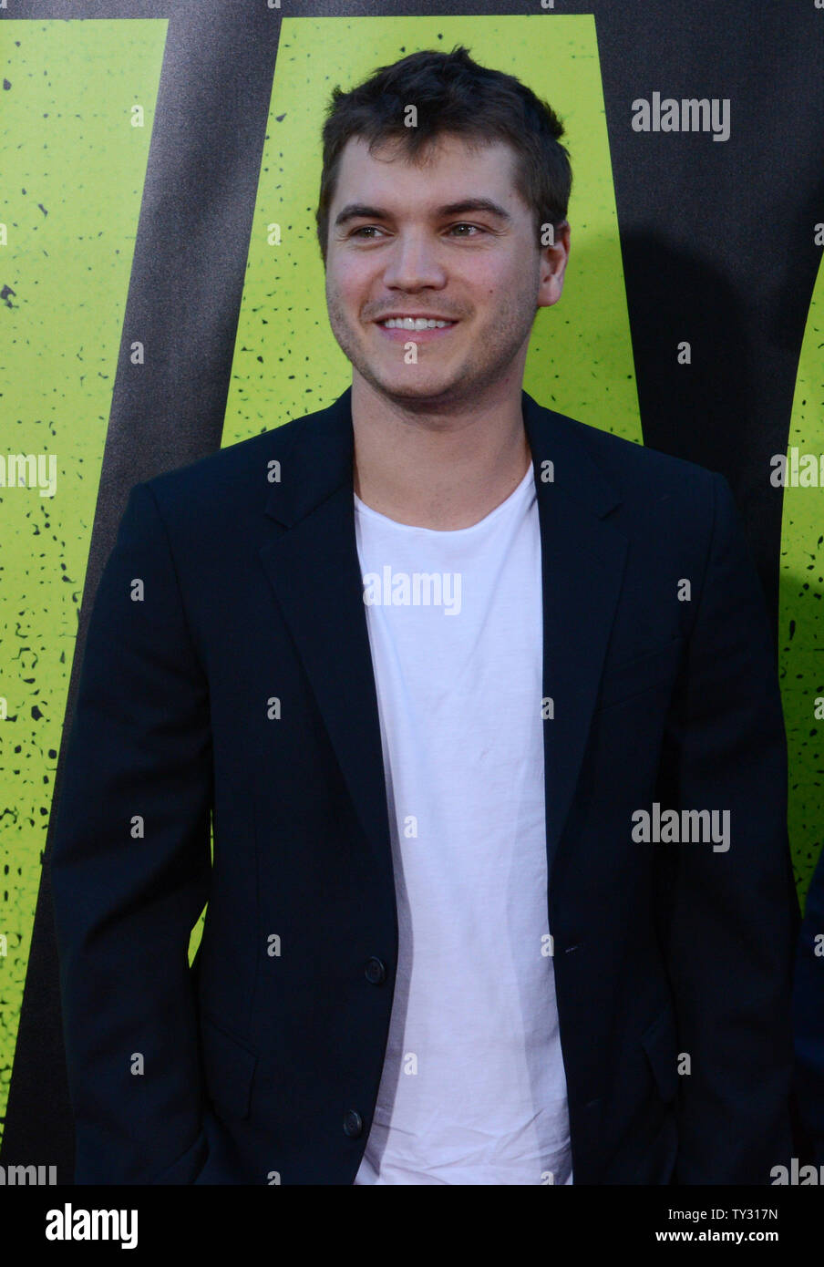Actor Emile Hirsch, a cast member in the motion picture crime thriller ...