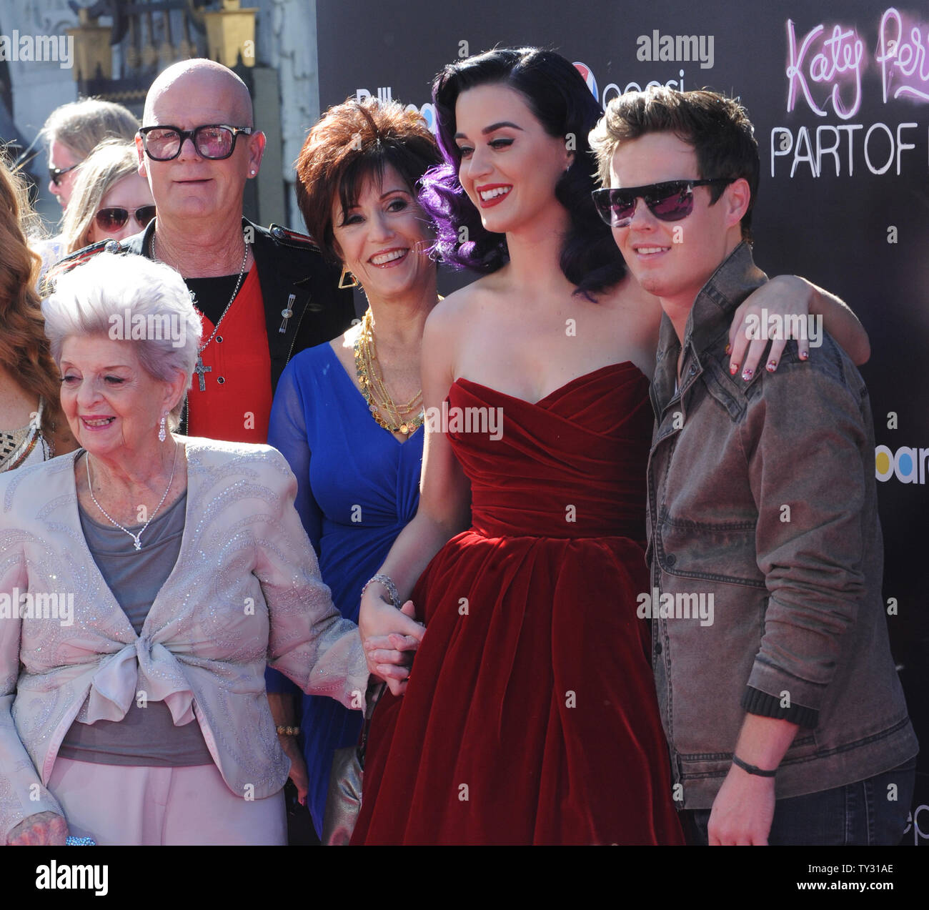 Singer Katy Perry attends the premiere of her musical documentary "Katy ...