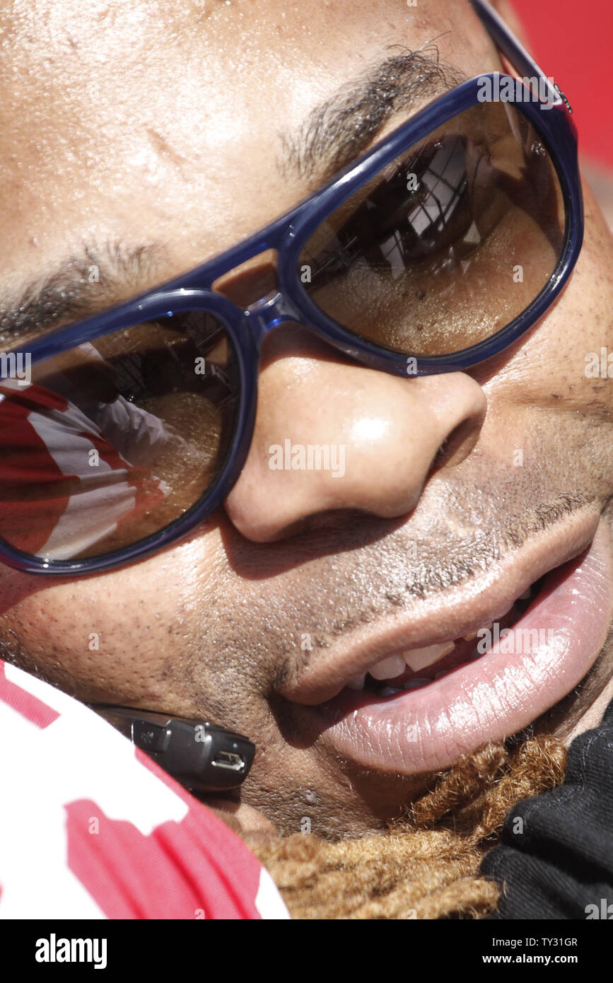 Rapper Busta Rhymes arrives for the BET Awards 12 at the Shrine ...