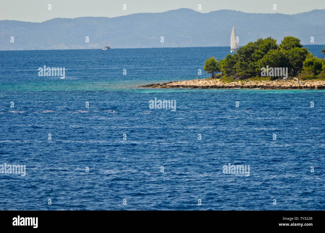 Croatian islands, Adriatic Sea Stock Photo - Alamy