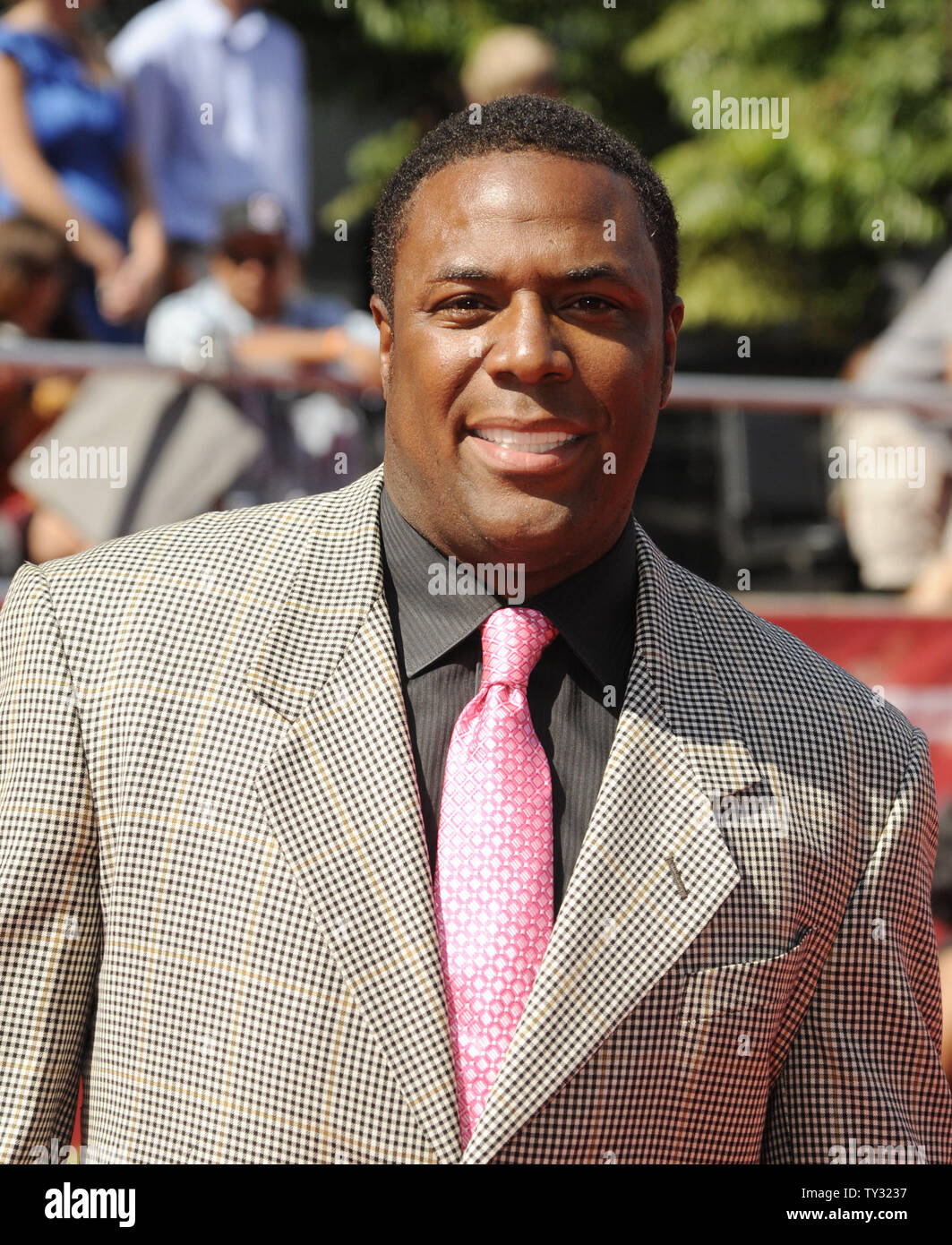 Former NBA player Cedric Ceballos arrives for the ESPY Awards at Nokia ...