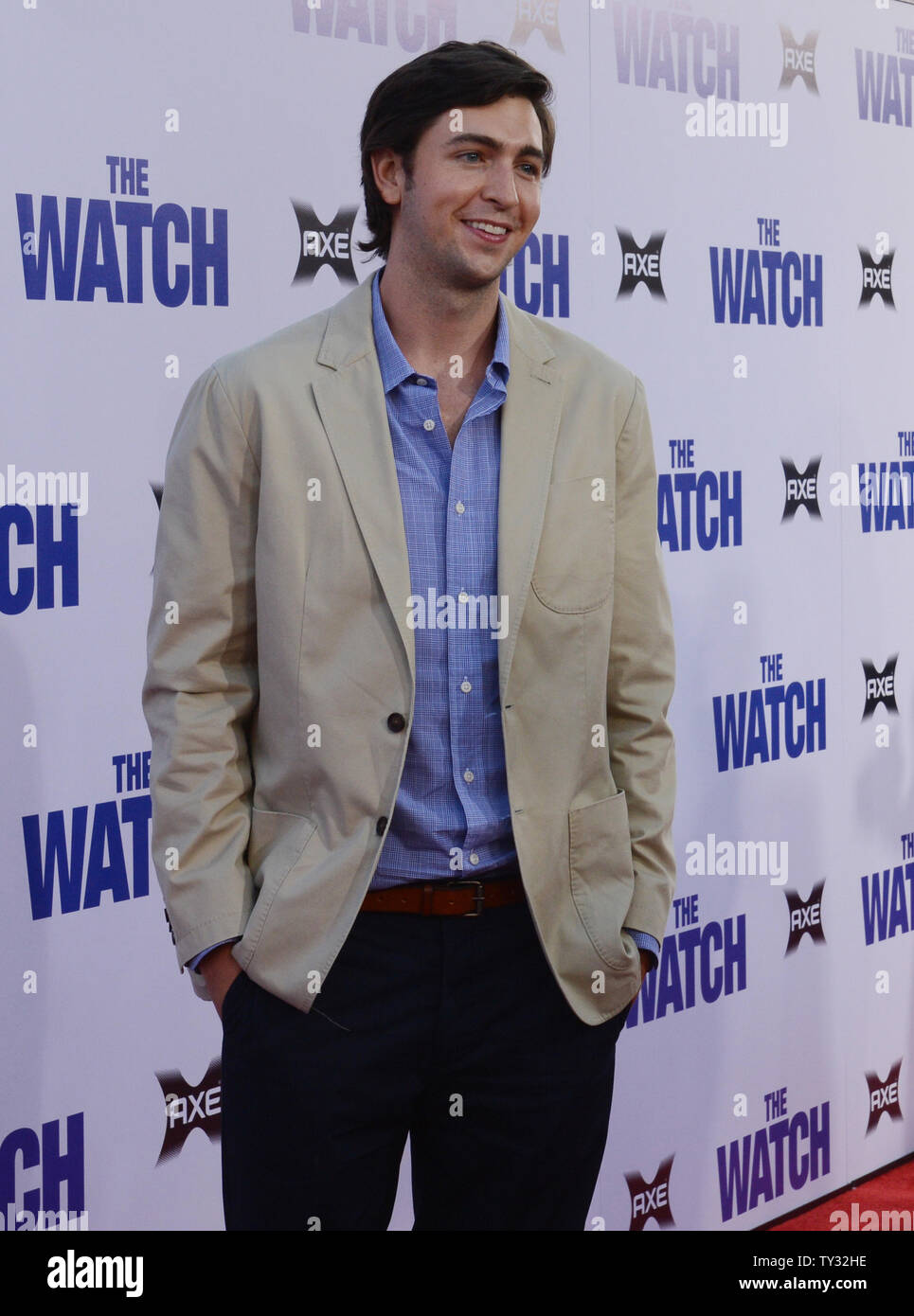 Nicholas Braun, a cast member in the motion picture sci-fi comedy "The ...