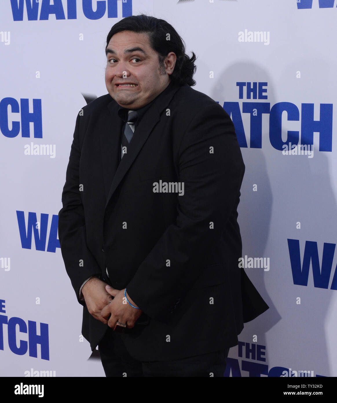 Joe Nunez, a cast member in the motion picture sci-fi comedy "The Watch ...