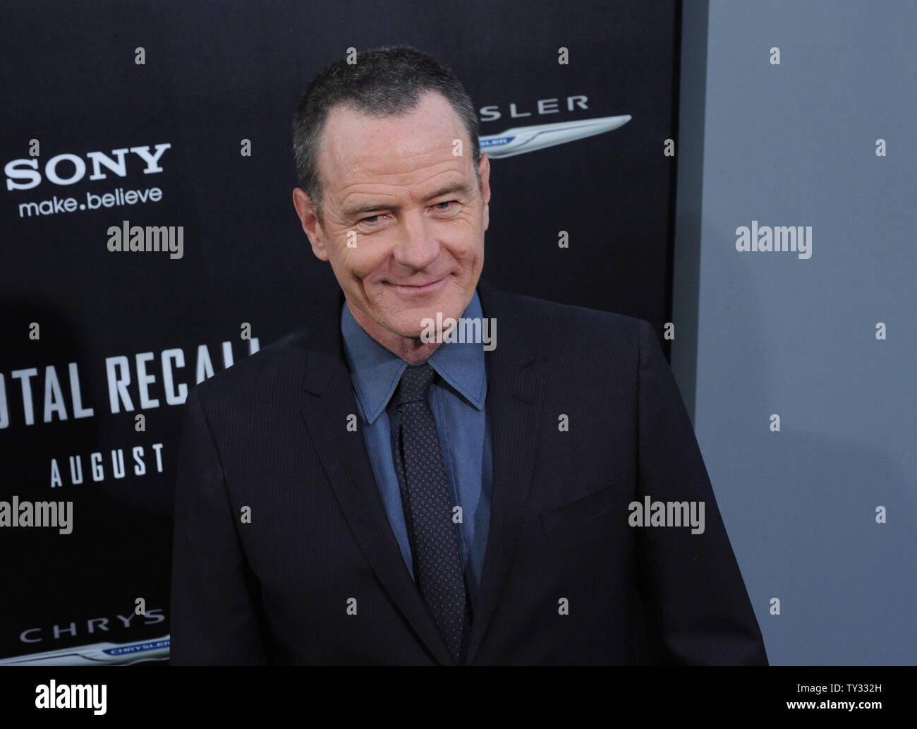 Bryan Cranston, a cast member the motion picture sci-fi thriller "Total ...