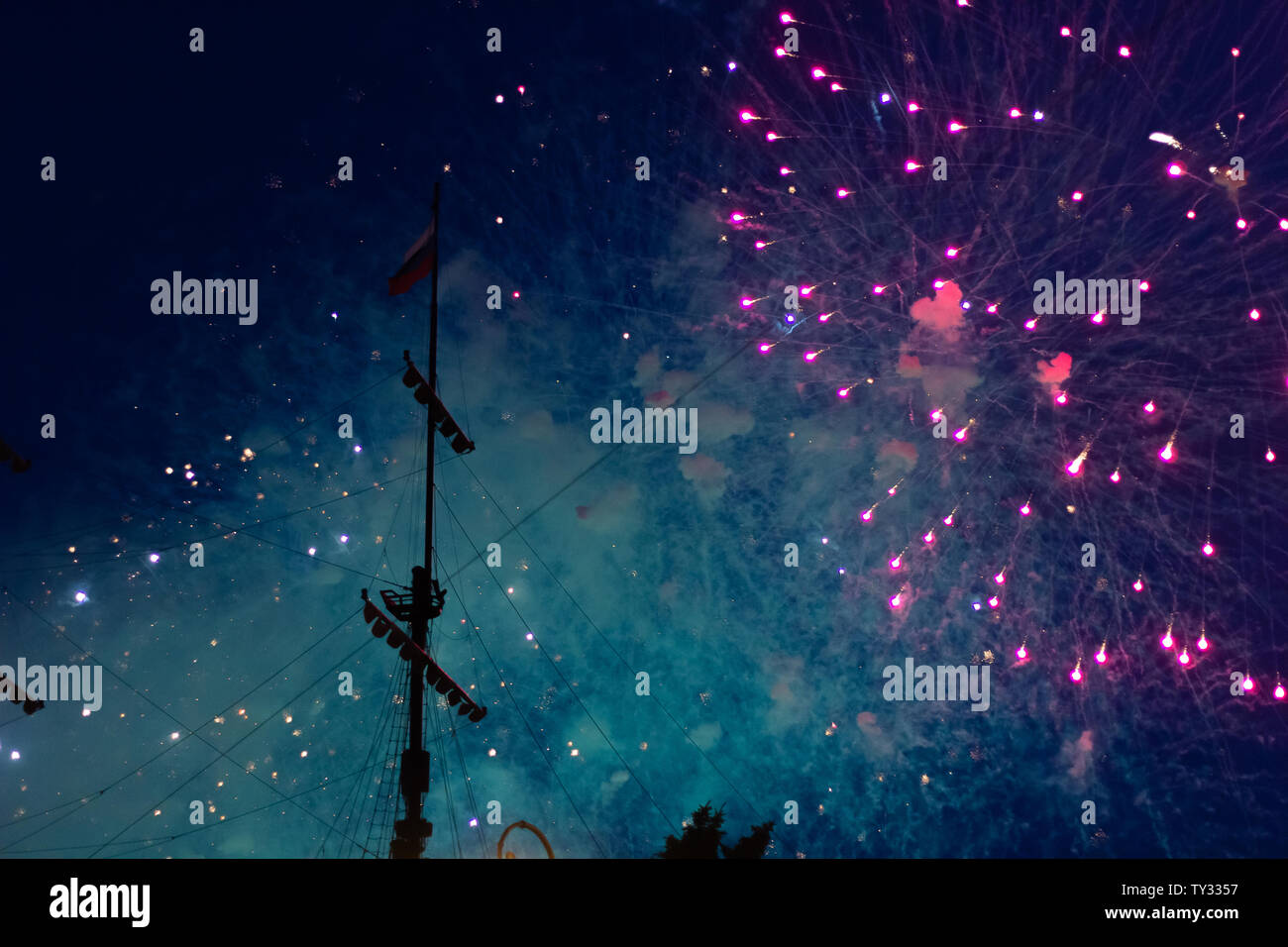 Tall Ships Fireworks High Resolution Stock Photography and Images - Alamy
