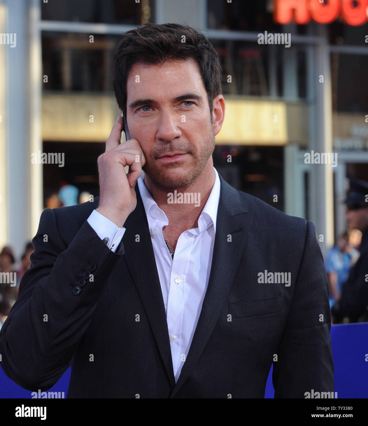 Dylan McDermott, a cast member in the motion picture comedy "The ...