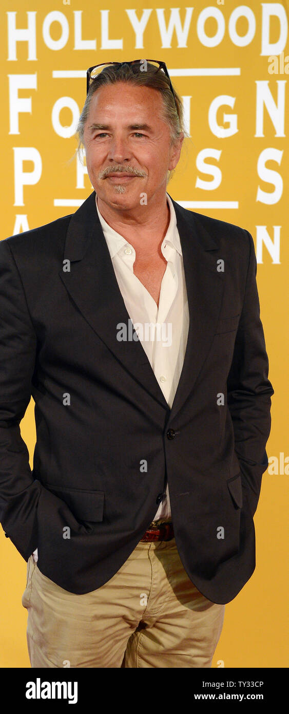 Actor Don Johnson attends the Hollywood Foreign Press Association's ...