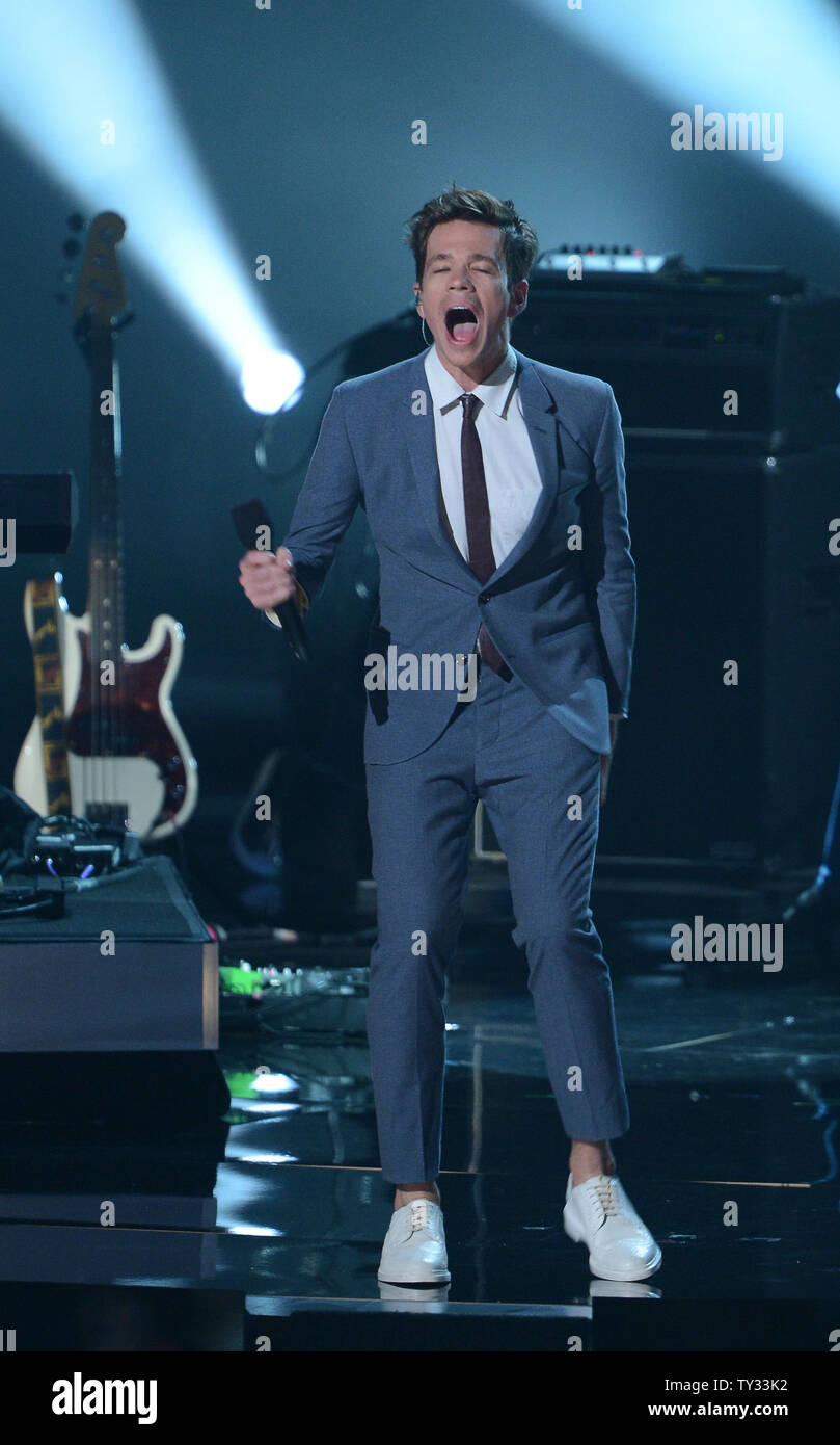 Nate Ruess, lead singer for the American alternative rock band Fun ...