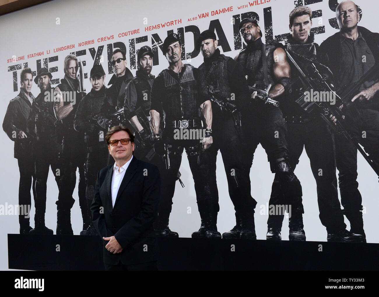 Director Simon West attends the premiere of his new action adventure ...