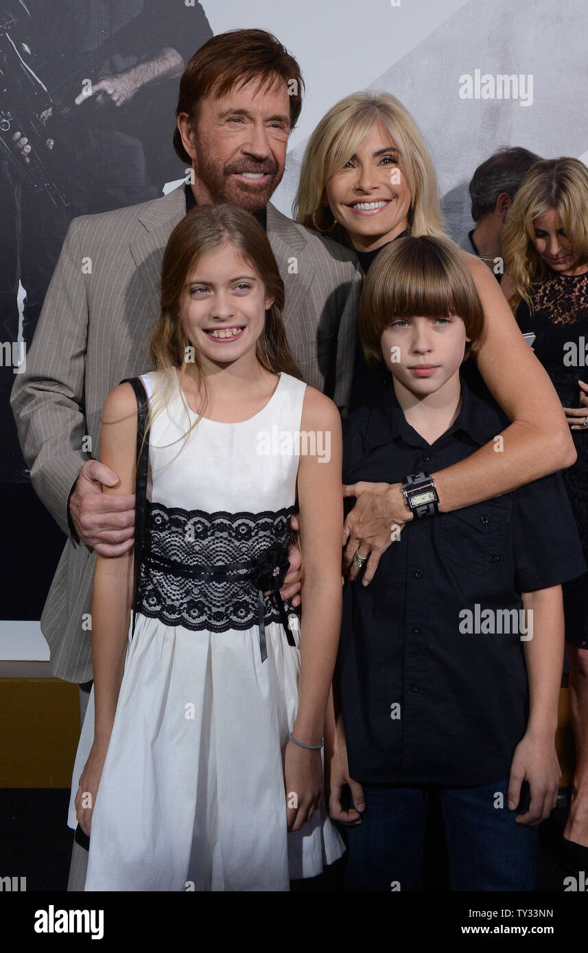 Chuck Norris, a cast member in the action adventure motion picture "The ...