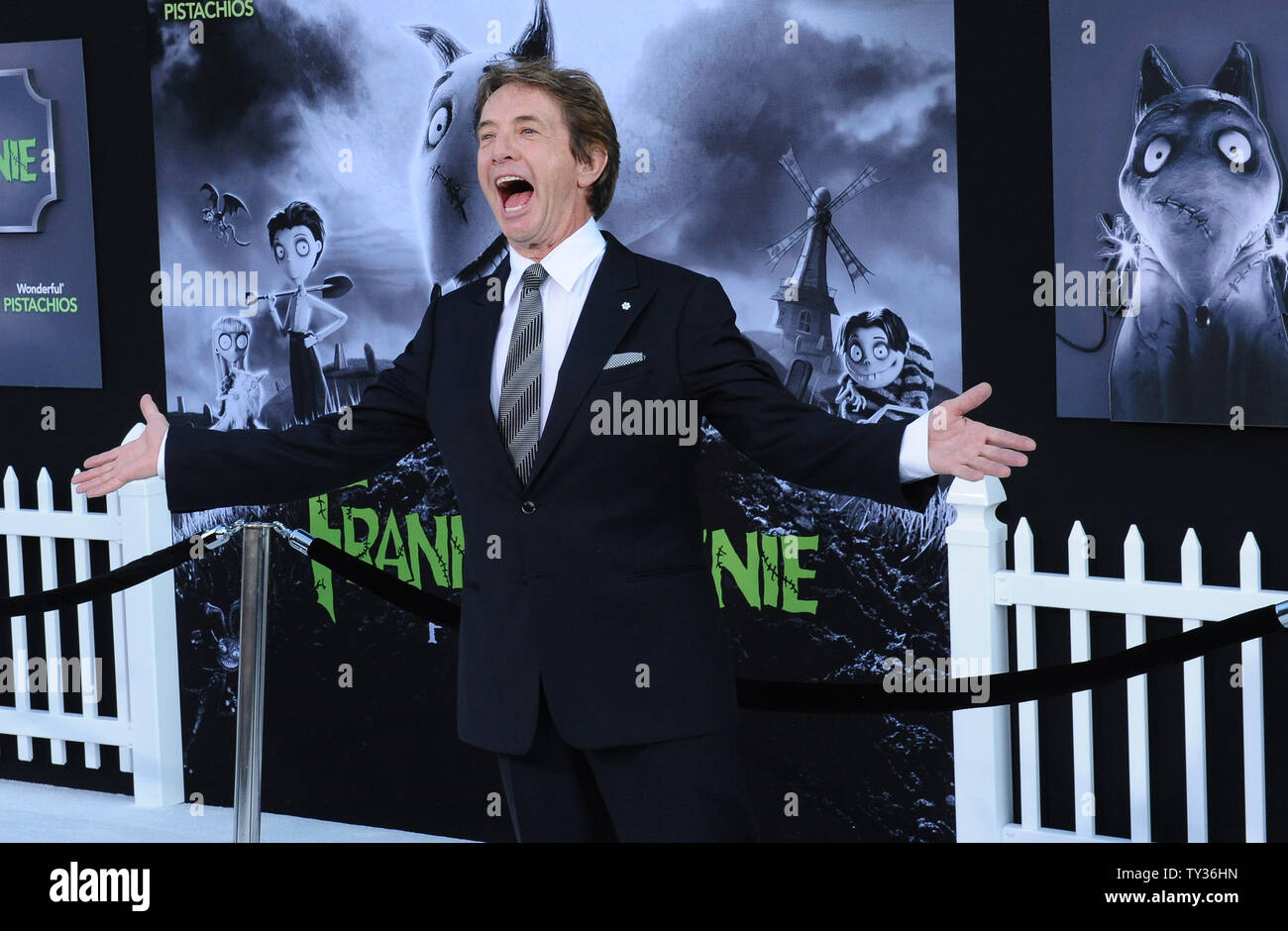 Actor Martin Short attends the premiere of the animated motion picture ...