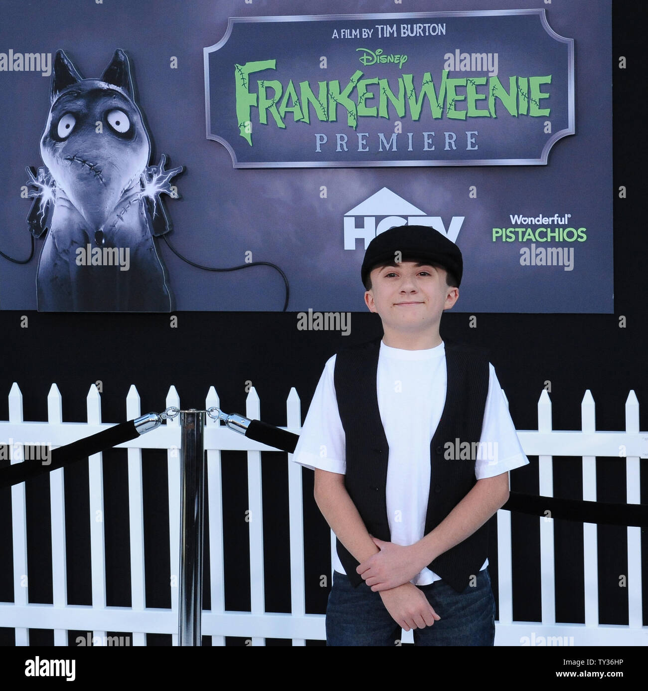 Actor Atticus Shaffer, a cast member in the animated motion picture sci ...