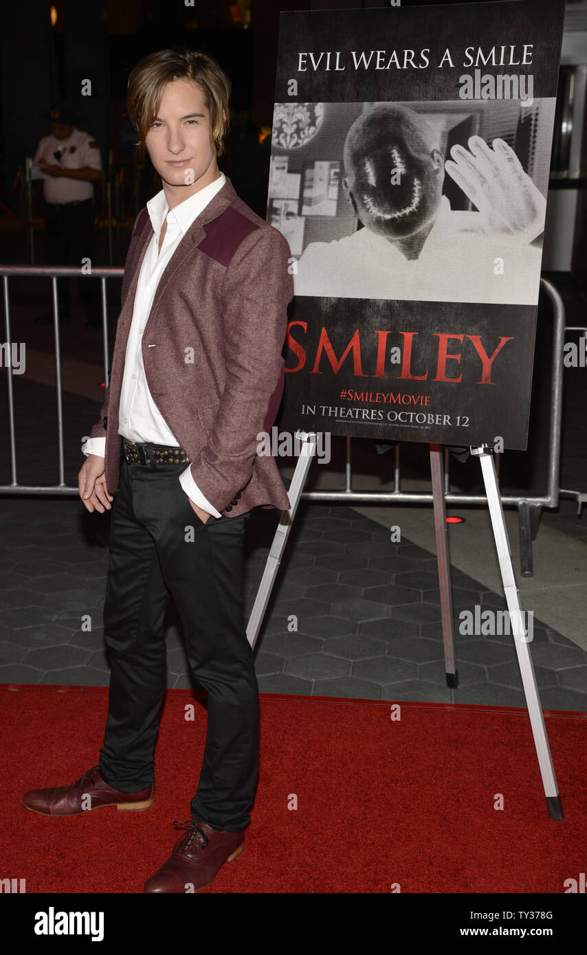 Cast member Andrew James Allen attends the premiere of the horror film ...