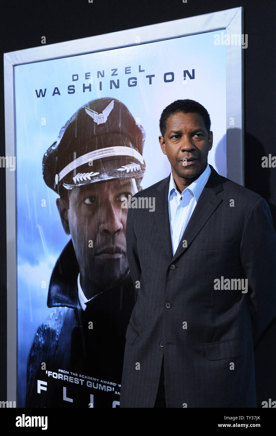 Actor Denzel Washington, a cast member in the motion picture drama ...