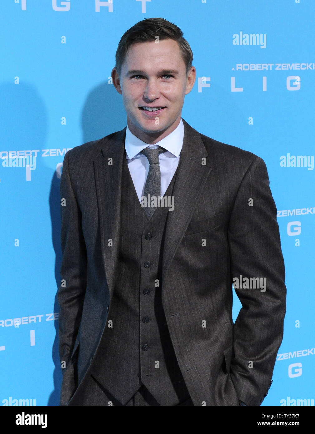 Actor Brian Geraghty, a cast member in the motion picture drama "Flight ...