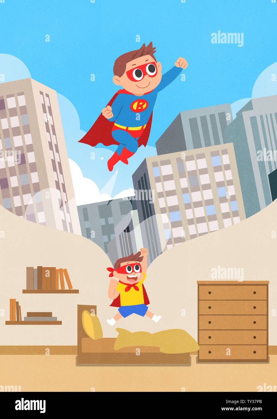 Child illusion Stock Vector Images - Alamy