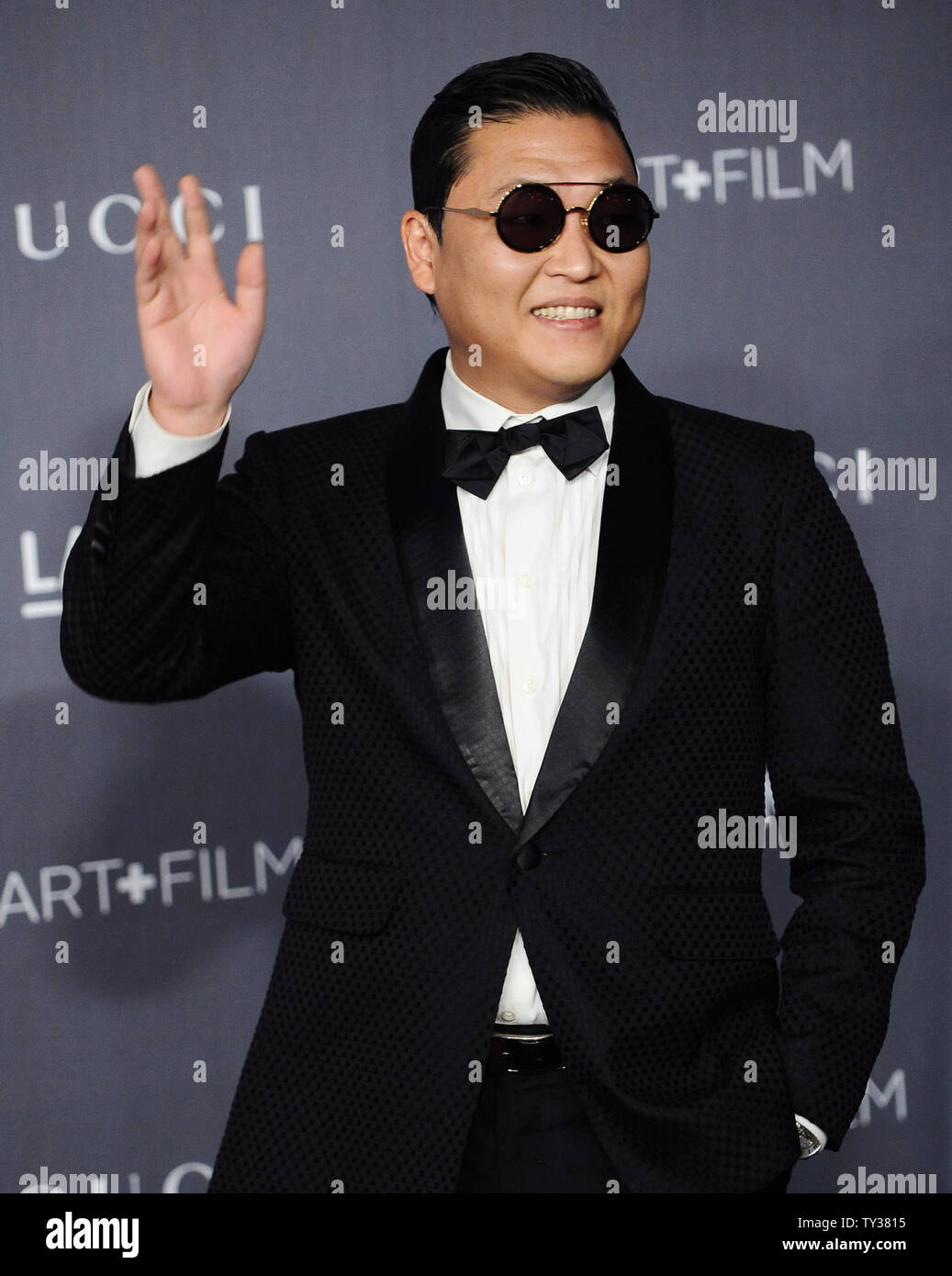 Singer PSY arrives at the LACMA Art + Film Gala in Los Angeles on ...