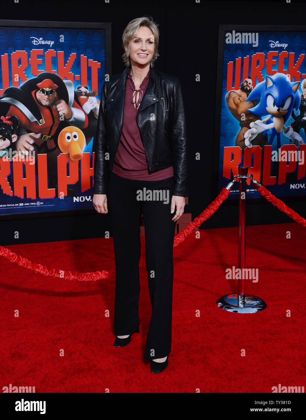 Actress Jane Lynch, the voice of Sergeant Calhoun in the motion picture ...