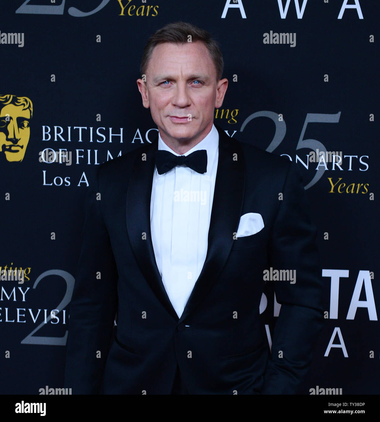 Actor Daniel Craig arrives at the BAFTA LA Britannia Awards presented ...