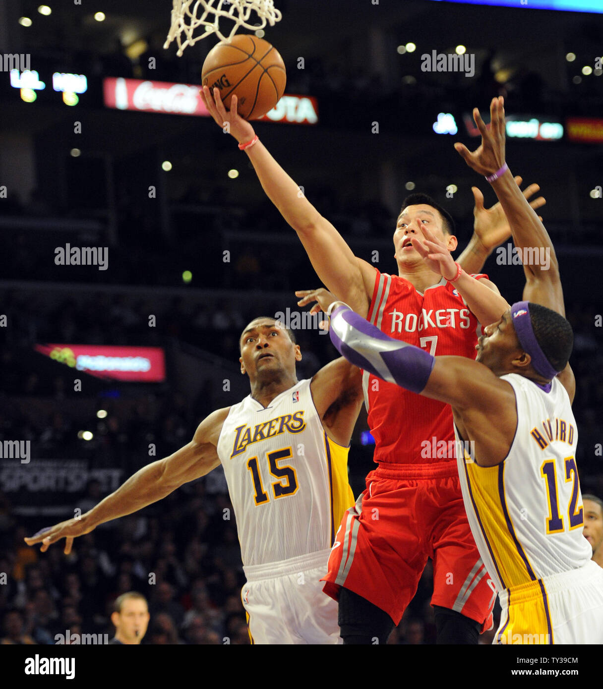 Jeremy Lin Dunk Rockets