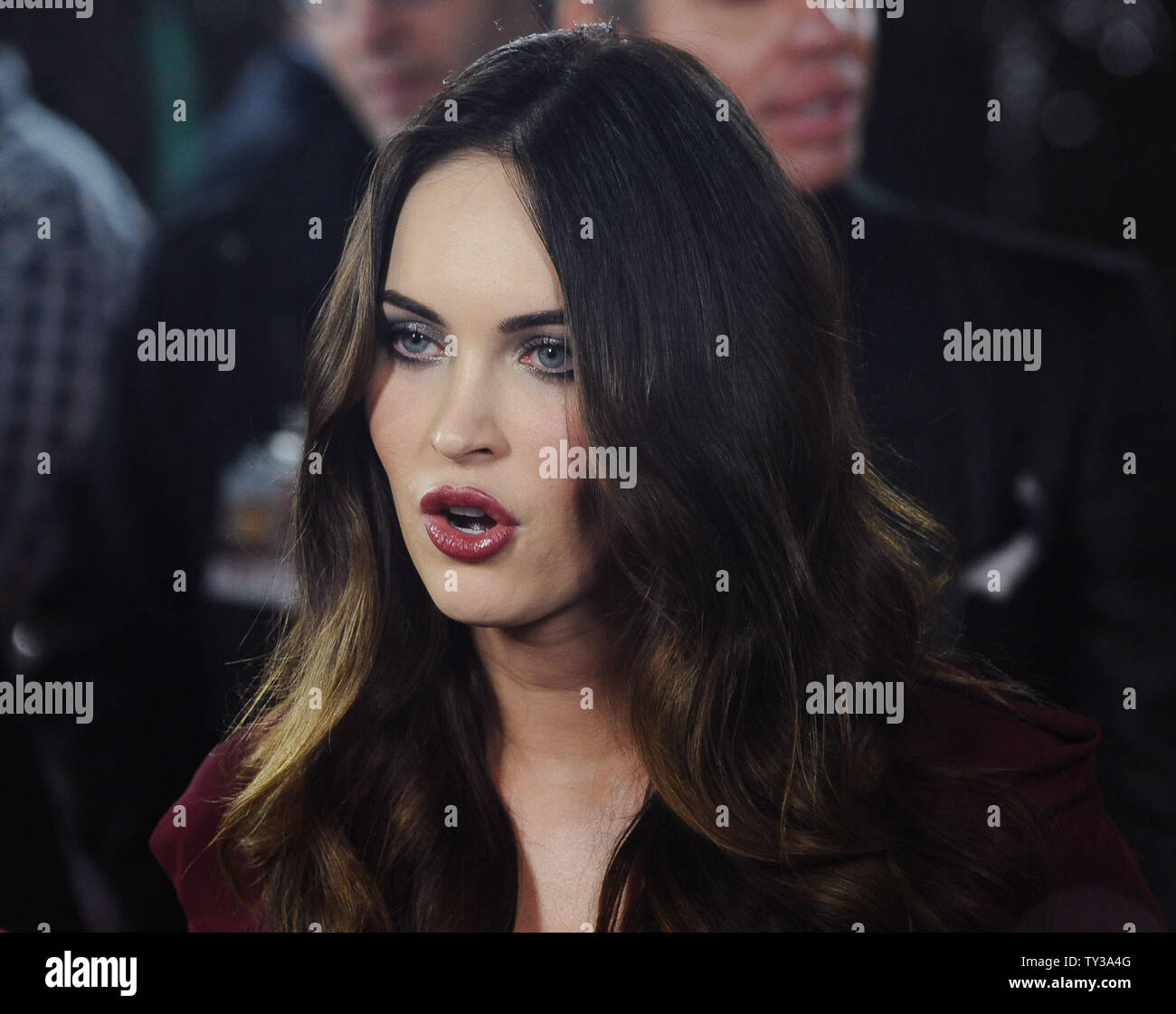 Megan Fox, a cast member in the motion picture comedy "This Is 40 ...